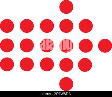2 way arrow icon illustration design Stock Vector Image & Art - Alamy