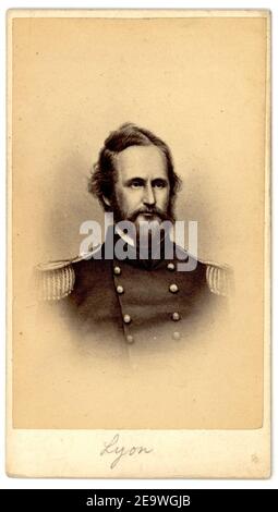 Nathaniel Lyon c. 1861 Stock Photo - Alamy