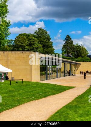 Yorkshire Sculpture Park Weston building gallery shop and cafe ...