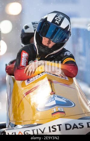 Kim Kalicki, and Ann-Christin Strack of Germany place second in the two ...