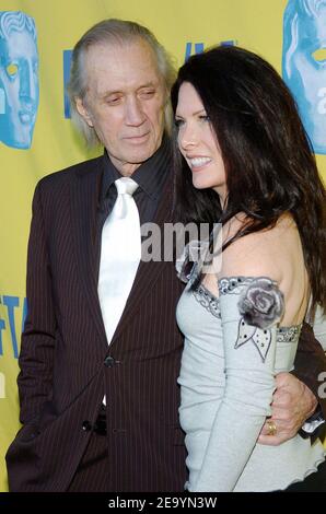 David Carradine and Annie Bierman arrive for the UK premiere of new ...