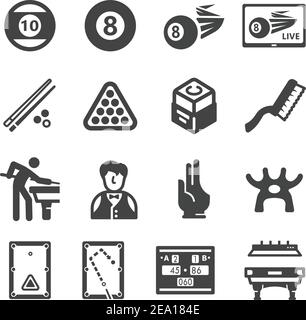 Snooker Simple vector icon Stock Vector Image & Art - Alamy