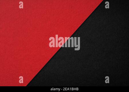 Abstract Paper geometric black, red background. Copy space, space for ...