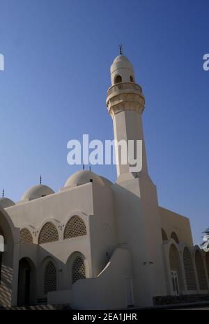 Mahfoodah Saeed Al Zayani Mosque, Janabiya, Kingdom of Bahrain Stock ...
