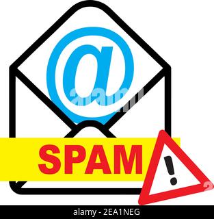 Email spam overload, mail box with marketing messages and newsletters. Tiny people with lot of ...
