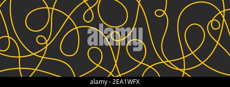 Wide abstract background with pasta, makaroni or spaghetti. Horizontal ...