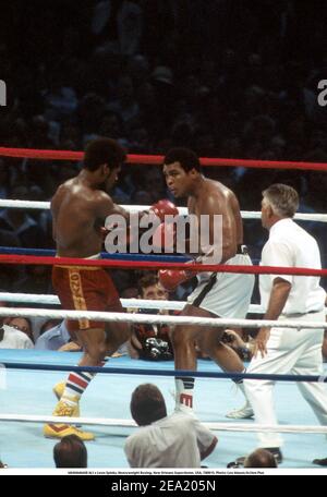 15th September 1978; MUHAMMAD ALI v Leon Spinks, Heavyweight Boxing ...