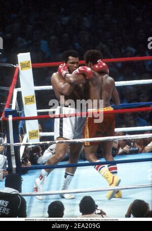 15th September 1978; MUHAMMAD ALI v Leon Spinks, Heavyweight Boxing ...