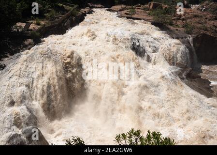 Cascades in the Lowveld National Botanical Garden near Mbombela (also ...