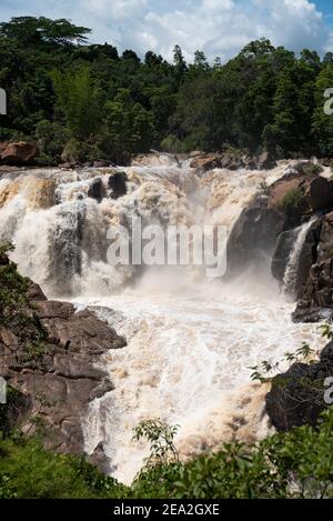 Waterfall at Lowveld National Botanical Garden, Nelspruit, Mpumalanga ...