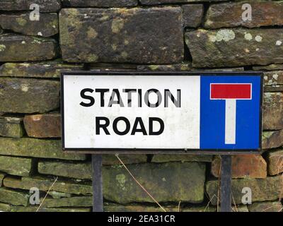 Honley Railway Station Stock Photo - Alamy