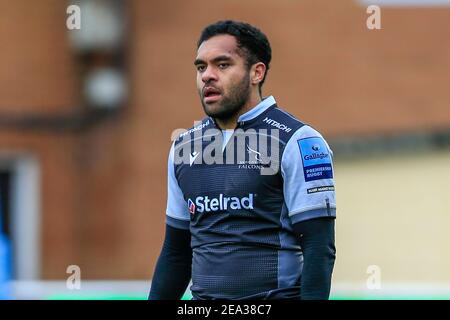 George Wacokecoke of Newcastle Falcons during the Gallagher Premiership ...