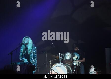 Tessa Murray of Still Corners performing at the End of the Road ...