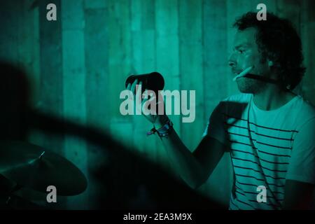 rocketnumbernine @ the waiting room 260712 Stock Photo - Alamy