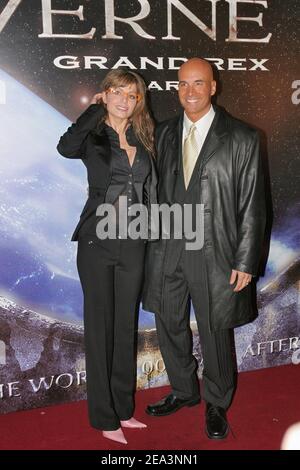 US Actress Erica Durance ('Smallville') with her husband David Palffy ...
