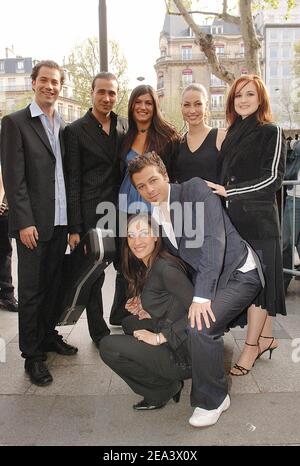 Merwan Rim and Victoria Petrosillo of the musical 'Le Roi soleil ...
