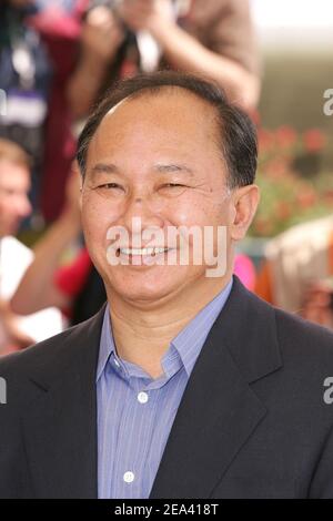 Chinese director John Woo poses during the jury photocall at the 58th ...