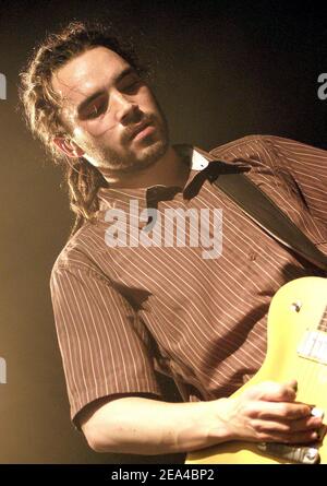 French band Kyo performs on stage at l'Elysee Montmartre in Paris on ...
