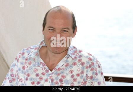 Cast member of TV serie 'Premier Secours' Christian Brendel poses ...