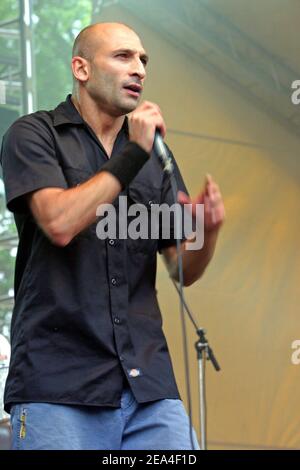 No One Is Innocent performs live on stage at Festival Vernier sur Rock ...