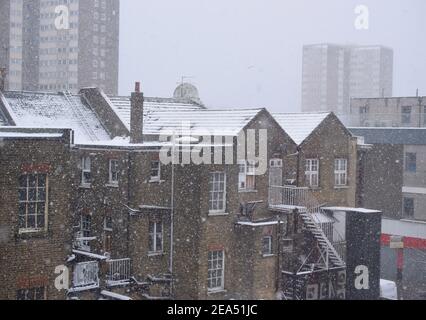 Strong wind and snow fall in Shenyang City, northeast China's Liaoning ...