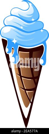 Isolated tasty fast food chocolate doughnut Stock Vector Image & Art ...