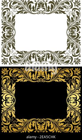 decorative swirl luxury golden flourishes Stock Vector Image & Art - Alamy