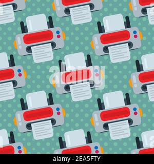 Jet printer pattern seamless vector repeat geometric for any web design ...