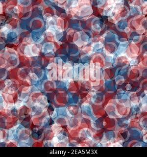 Seamless geo splattered hexagon shape pattern print Stock Photo - Alamy