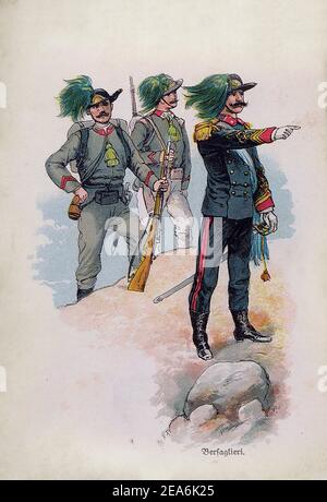 italian army uniform feathers Bersaglieri black capercaillie feather ...