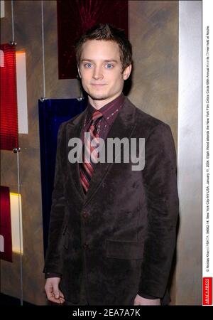 © Nicolas Khayat/ABACA. 54662. New York City-NY-USA, January 11, 2004 ...