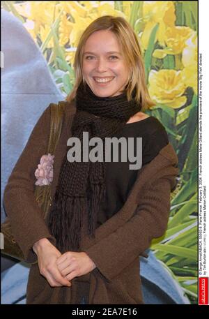 © Serge Arnal/ABACA. 55592-2. Paris-France. February 3, 2004. French ...