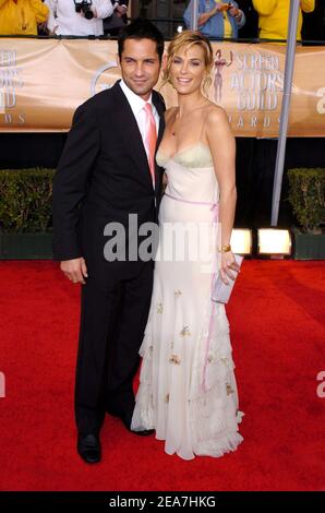 Molly Sims and guest at the Screen Actors Guild Awards in Los Angeles ...