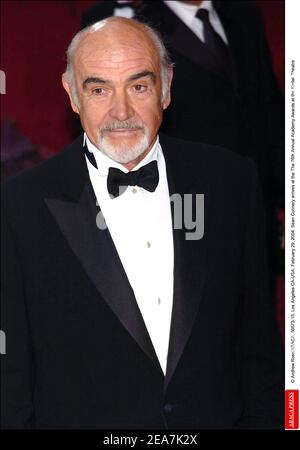Sean Connery at the 76th ANNUAL ACADEMY AWARDS, 2/29/2004, photo by ...