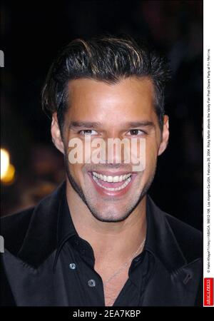 Ricky Martin attends the Vanity Fair Oscar Party at Wallis Annenberg ...