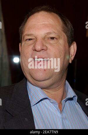 Harvey Weinstein New York premiere of 'Nine' sponsored by Chopard at ...