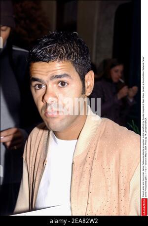 French actor and funny man Jamel Debbouze attends an auction to the ...
