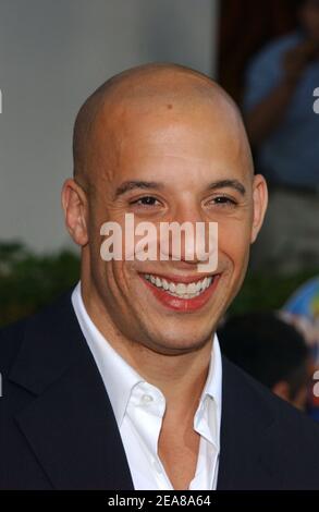Cast member Vin Diesel attends the premiere of the motion picture crime ...
