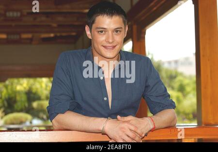 French actor Aurelien Wiik from the series 'Arsene Lupin' pictured at ...