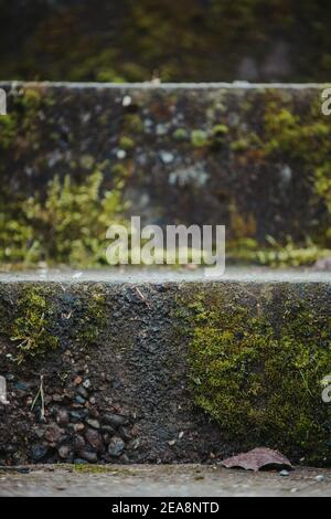 Closeup shot of a stone stair texture Stock Photo - Alamy
