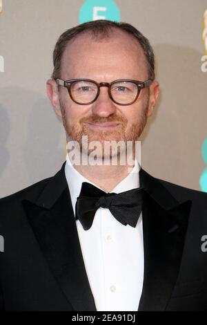 London, UK. Mark Gatiss at EE British Academy Film Awards at the Royal ...