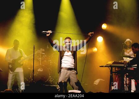 French singer Slai performs live at 'la Cigale' in Paris, France on ...