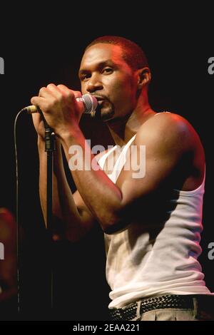 French singer Slai performs live at 'la Cigale' in Paris, France on ...