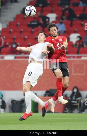 Mohamed Hany of Al Ahly FC looks on during the FIFA Club World Cup ...