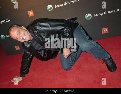 French humorist Yves LeCoq attends the French Canadian circus show ...
