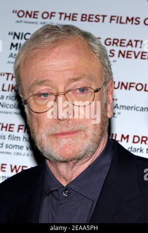 Michael Caine arrives for the premiere of his new movie "The Weatherman ...