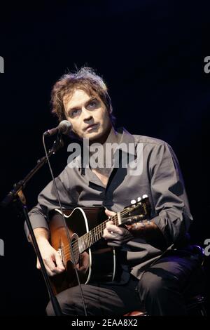 Singer Franck Monnet performs live during the 'Prix Constantin ...