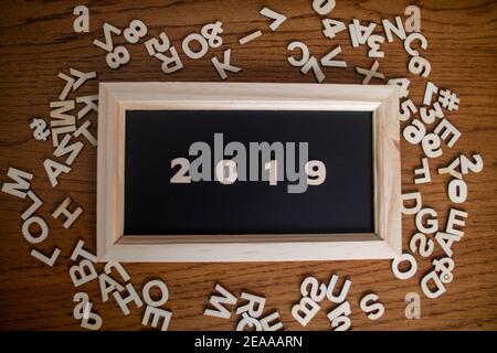 Word Boards of the 2010's Stock Photo - Alamy