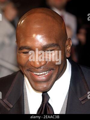 Evander Holyfield walks the red carpet at the seventh annual Delete ...