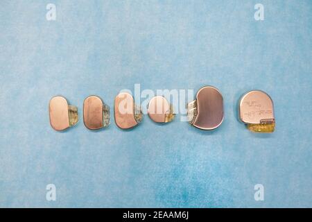 pacemaker scar on a male aged 45 Stock Photo - Alamy